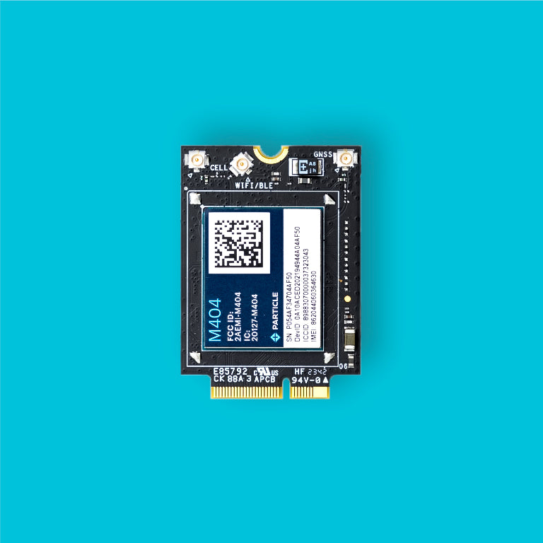 M-SoM LTE-M/2G + Wi-Fi for North America (M404) – Particle store