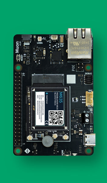 Multi-radio (Satellite/LoRaWAN) – Particle store