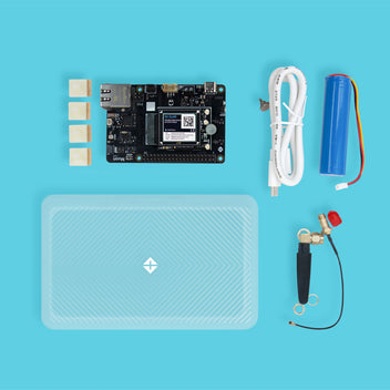 Multi-radio (Satellite/LoRaWAN) – Particle store