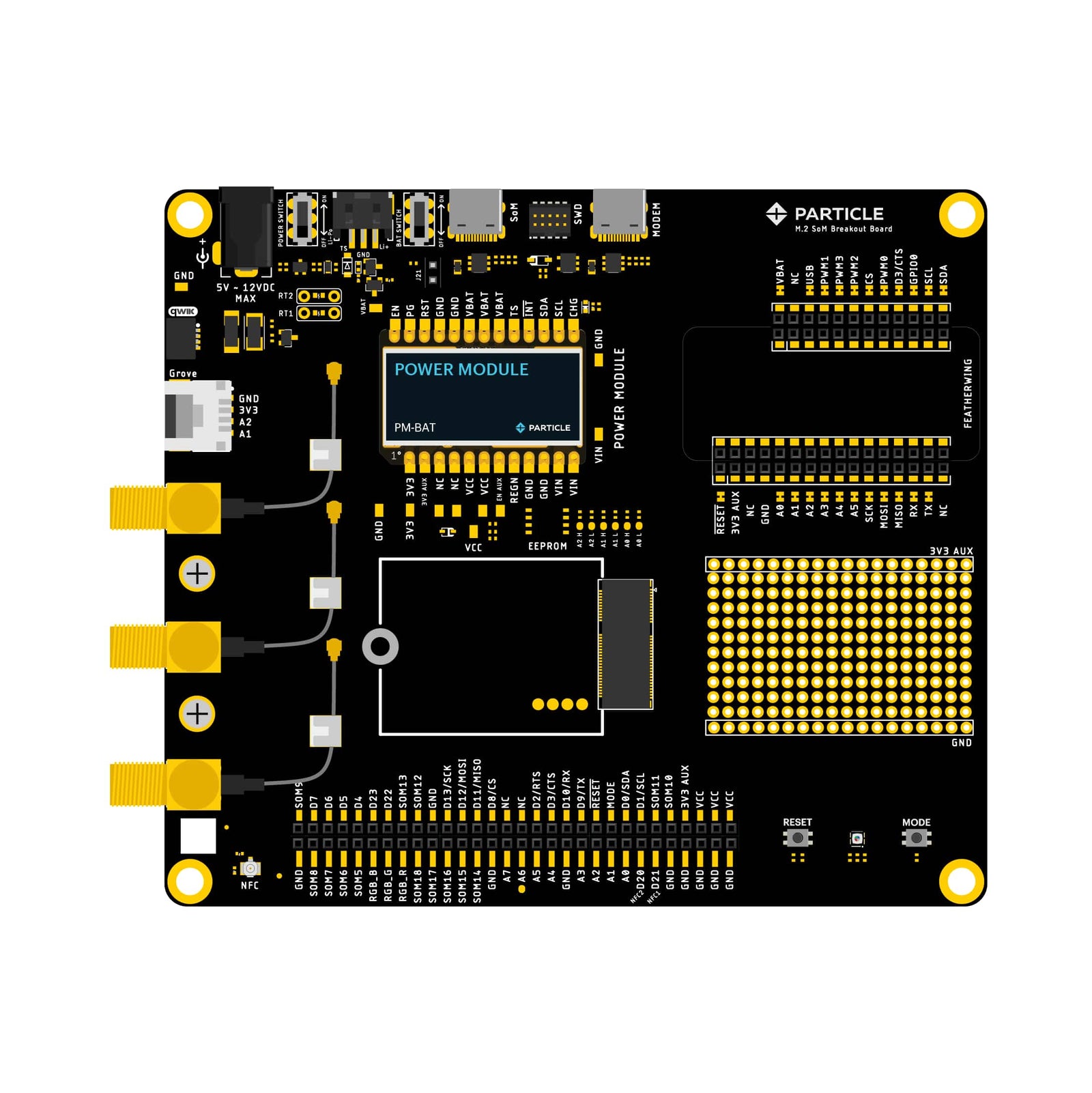 M.2 SoM Breakout Board – Particle store